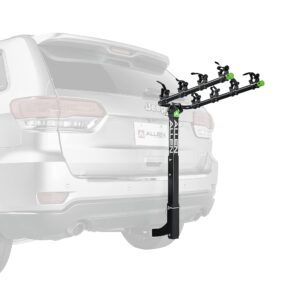 allen sports deluxe 4-bike carrier for 2" hitch, model zn540,black