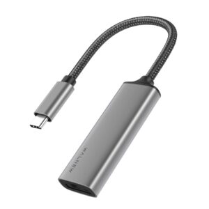 walnew usb c to hdmi adapter 4k 60hz, type-c male to hdmi female cable converter, usbc thunderbolt 3 monitor dongle for mac macbook,ipad pro/air, samsung galaxy,chromebook,surface,dell xps,android tv