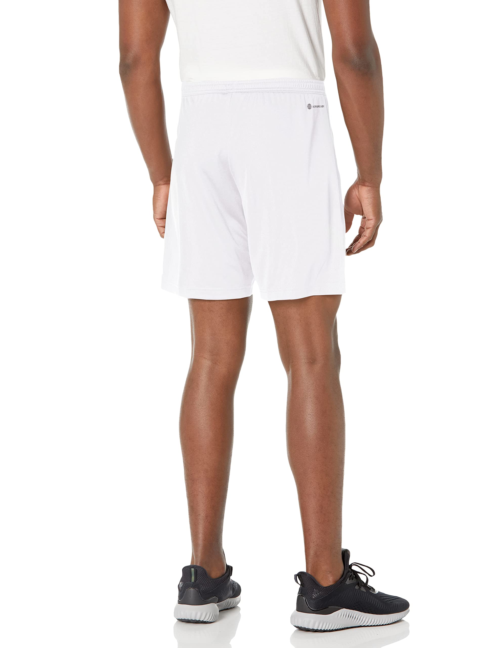 adidas Men's Entrada 22 Shorts, White, Medium