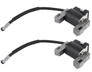 boine 592846 799651 ignition coil compatible with briggs and stratton intek v-twin 18-22hp engine, replaces 691060 401577（2pcs)