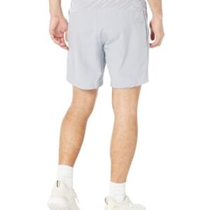 adidas mens Run It Shorts, Halo Silver, X-Small US