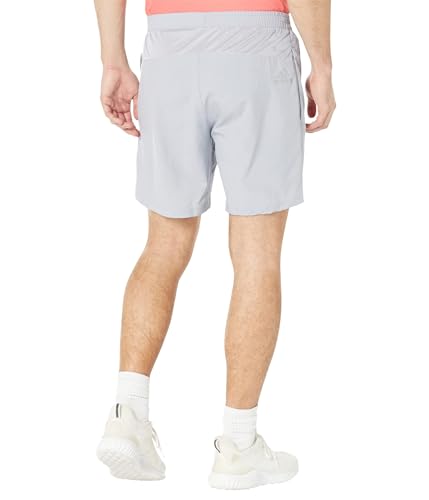 adidas mens Run It Shorts, Halo Silver, X-Small US