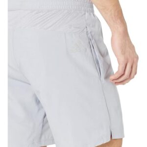 adidas mens Run It Shorts, Halo Silver, X-Small US