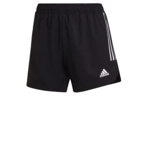 adidas women's condivo 22 match day shorts, black/white, small