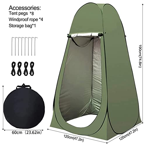 Camping Shower Tent Privacy Tent - Pop Up Changing Toilet Portable Sun Shelters Dressing Room Instant Outdoor for Camping Hiking Beach Picnic Fishing with Carrying Bag Privacy Tent & Shower Bag