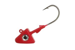 shad jig heads 6oz mustad hook 32786 10/0 red 3 packs