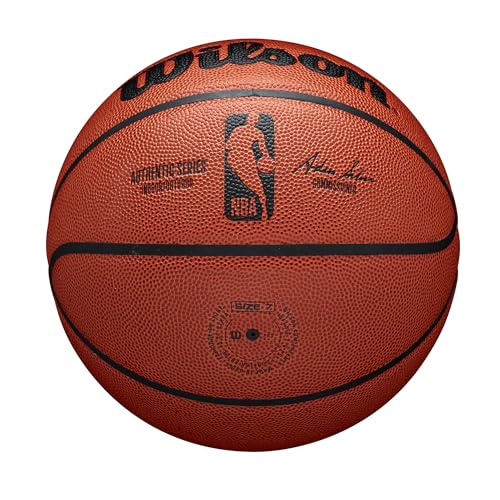 Wilson NBA Authentic Basketball - Indoor/Outdoor, Size 7 - 29.5 inch