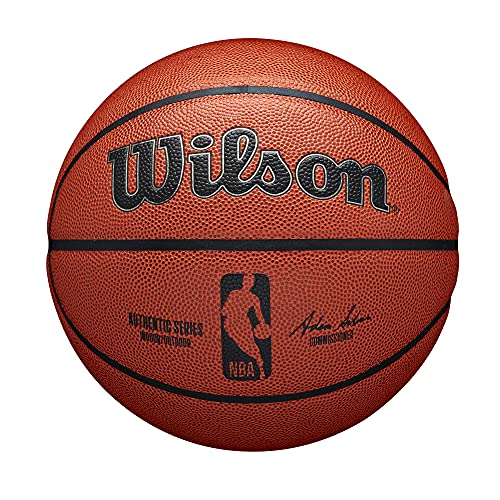 Wilson NBA Authentic Basketball - Indoor/Outdoor, Size 7 - 29.5 inch