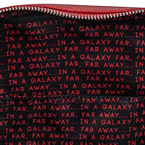 Loungefly Star Wars Lands Mustafar Square Womens Double Strap Shoulder Bag Purse