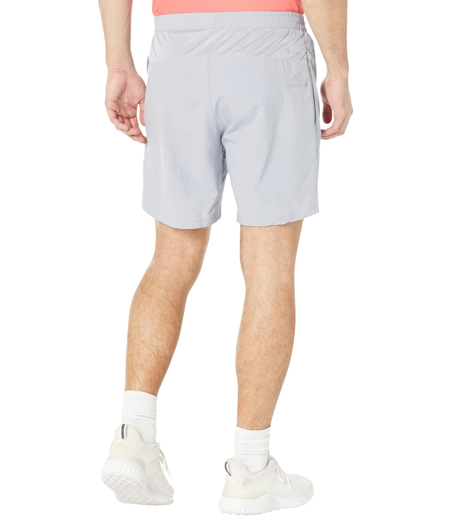 adidas Men's Run It Shorts, Halo Silver, X-Large