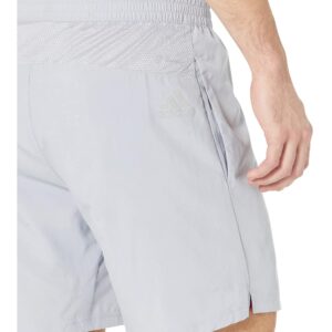 adidas Men's Run It Shorts, Halo Silver, Large