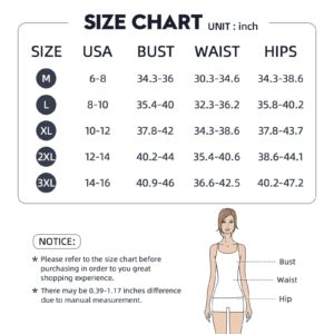 American Trends Two Piece Swimsuits for Women Tummy Control Tankini Top with Boyshorts Plus Size Sporty Bathing Suits Blue 12-14