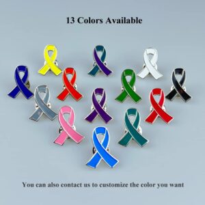 25 Pcs Green Ribbon Pin Mental Health Awareness Brooch