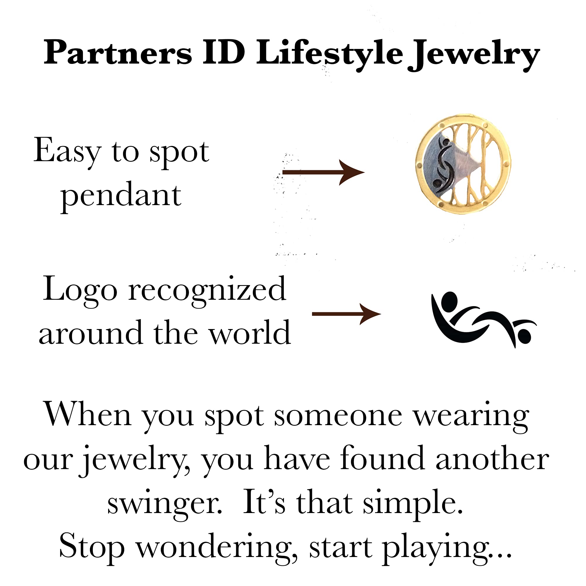 Partners ID Polyamory Ring Polyamorous Symbol (8.5)