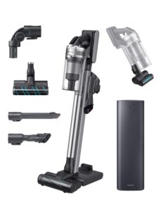 samsung 90 + cs jet cordless stick vacuum, grey