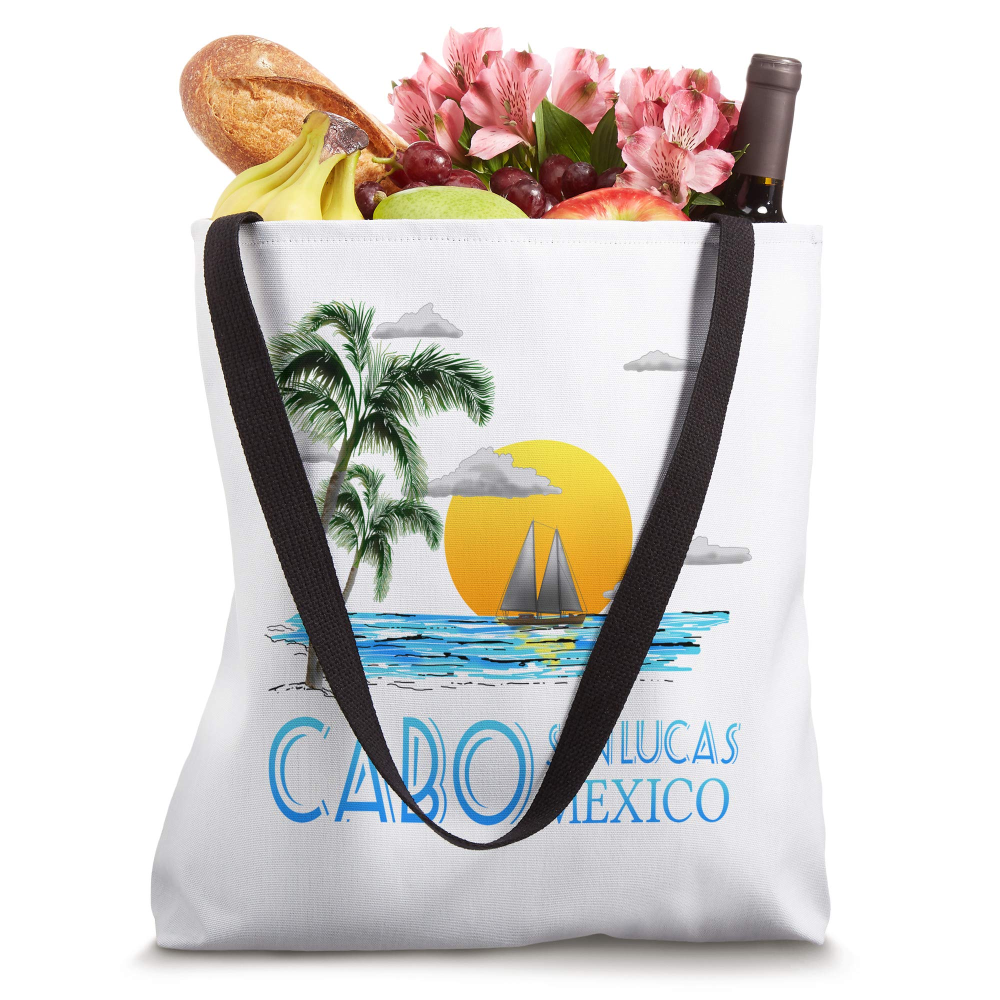 Cabo San Lucas Sailing Tote Bag