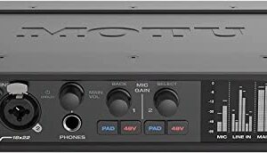 MOTU UltraLite-mk5 18x22 USB Audio Interface 3 for Mac, Windows and iOS with mixing and effects