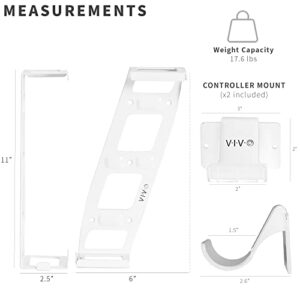 VIVO Steel Wall and Under Desk Mount Bracket Designed for Xbox Series S Gaming Console, Horizontal and Vertical Display, Open Design, White, Mount-XSSU1 [Xbox_Series_x]…