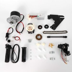 DNYSYSJ 250W Electric Bike Motor Conversion Kit 3300RPM 16 Teeth Fit 22-29'' Ordinary Bicycle (24V)