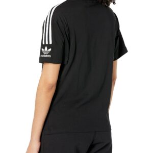 adidas Originals Women's Adicolor Classics Regular Tee, Black, Medium