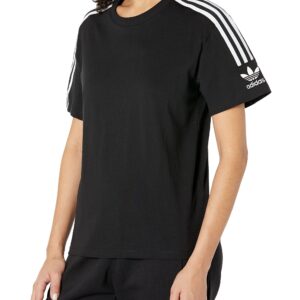 adidas Originals Women's Adicolor Classics Regular Tee, Black, Medium