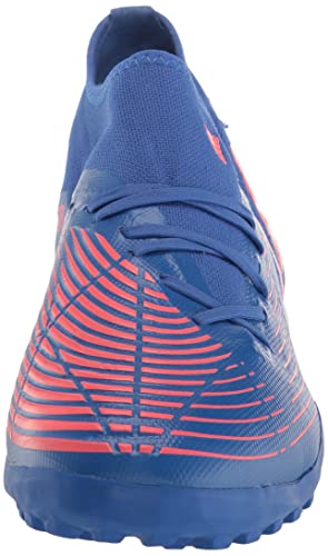 adidas Unisex Predator Edge.3 Turf Soccer Shoe, Hi-Res Blue/Turbo/Hi-Res Blue, 7 US Men