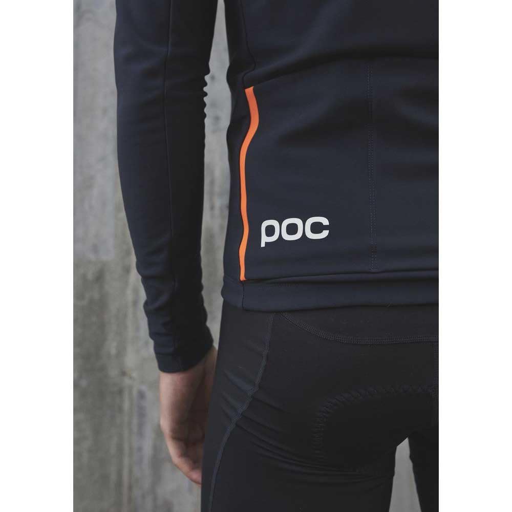 POC Radiant Long-Sleeve Jersey - Men's Navy Black, S