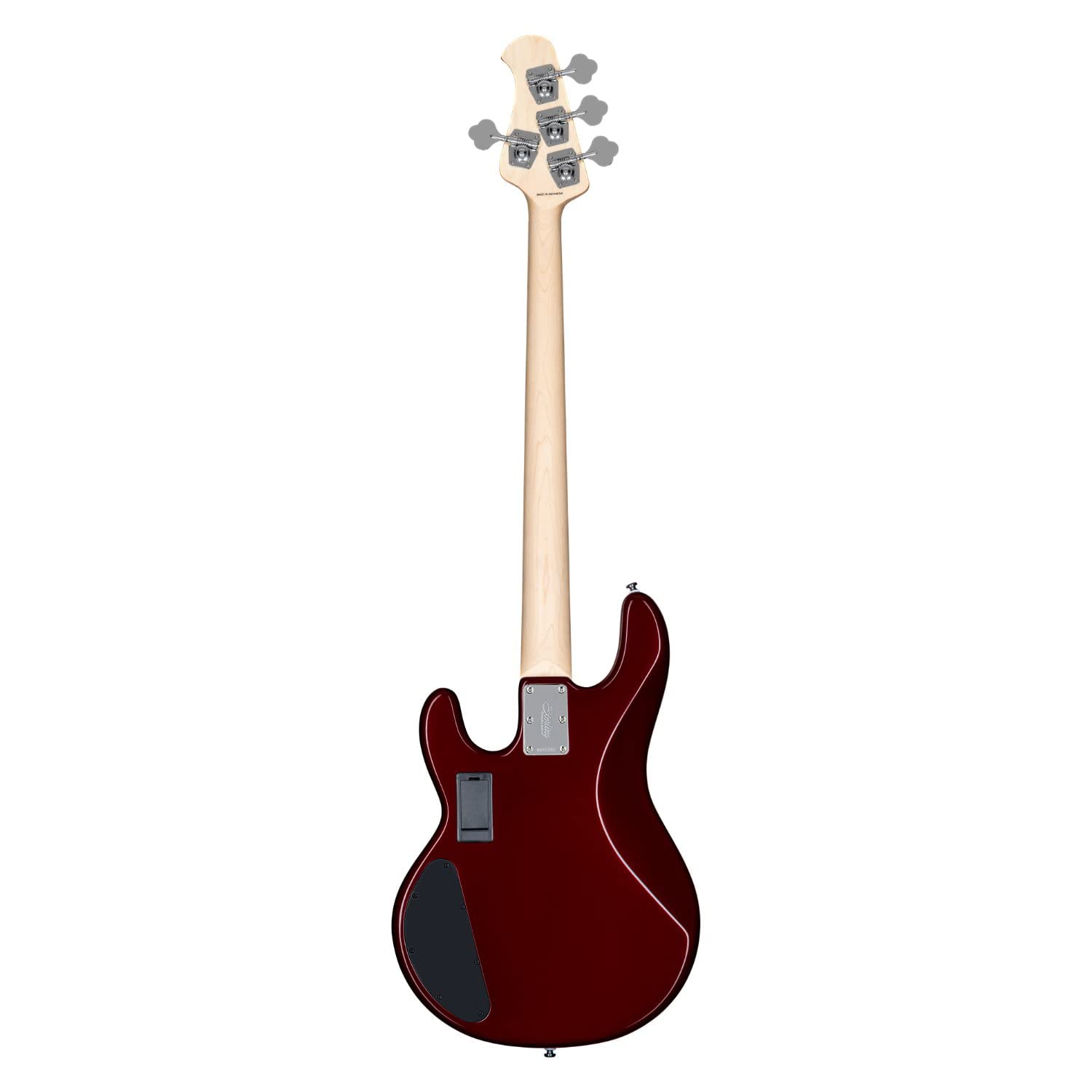 Sterling Bass Guitar, Sterling by Music Man 4 String, Right, Candy Apple Red (RAY4HH-CAR-M1)