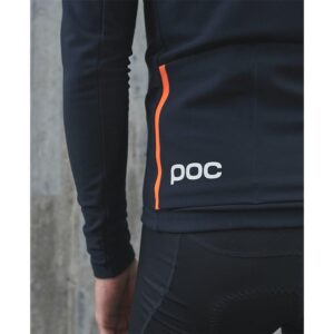 POC Radiant Long-Sleeve Jersey - Men's Navy Black, S