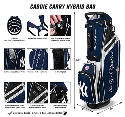 San Francisco Giants Caddie Carry Hybrid Golf Bag