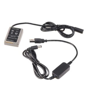 jlwin bln-1 bln1 decoded dummy battery dc coupler plus 5v usb power bank cable for olympus digital camera e-m1 e-m5 e-m5ii e-p5 pen-f