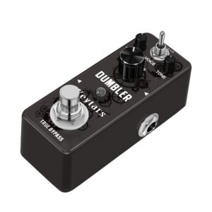 Keytars Analog Dumbler Guitar Effect Pedal for Elecdtric Guitar With Medium Low Distortion Mini Size True Bypass