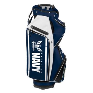 Navy Bucket III Cooler Cart Golf Bag