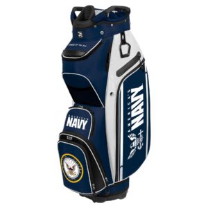 navy bucket iii cooler cart golf bag