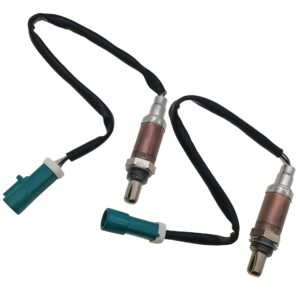 Oxygen O2 Sensor Front Rear Upstream Downstream 15716 15717 15718 15719 Compatible with Ford Jauar Lincoln Mazda Mercury 2 pcs