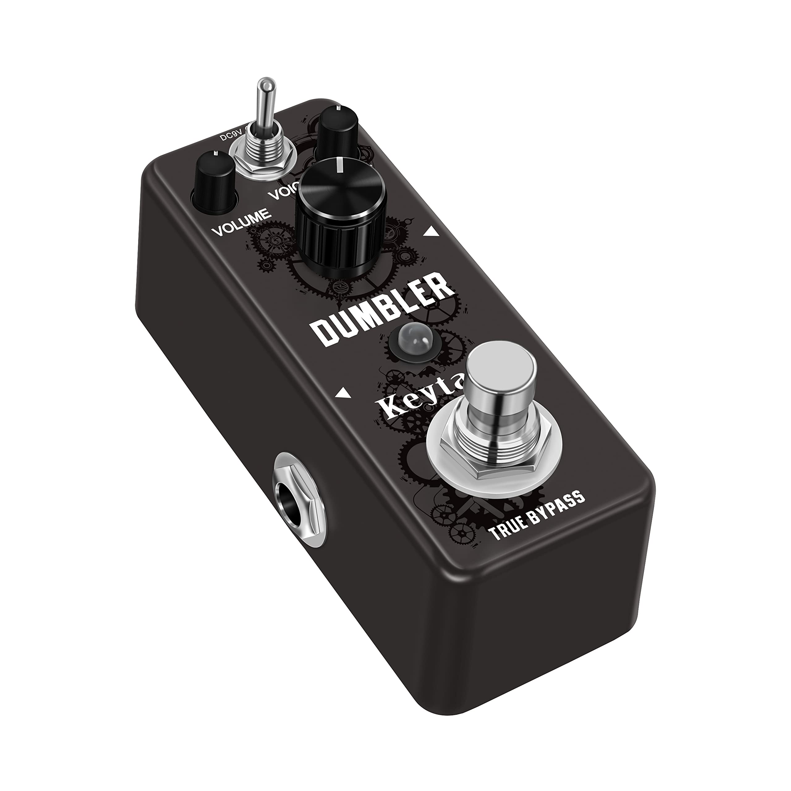 Keytars Analog Dumbler Guitar Effect Pedal for Elecdtric Guitar With Medium Low Distortion Mini Size True Bypass