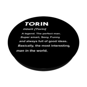 Torin Name Shirt | Torin PopSockets PopGrip: Swappable Grip for Phones & Tablets