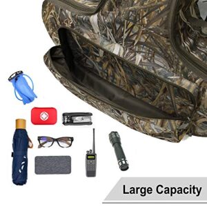 MYDAYS Soft Crossbow Case,Camo Padded Archery Bow Carrier Bag with Backpack Straps for Outdoor