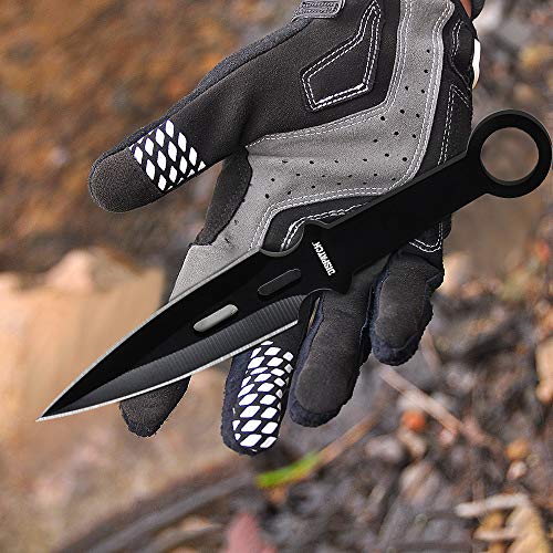 Dispatch Throwing Knives Set of 12 Kunai Professional Throwing Knife with Nylon Sheath, Well Balanced Knives for Recreation and Competition