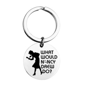 bleouk movie inspired gift what would nanci do keychain gift for fans (nanci)