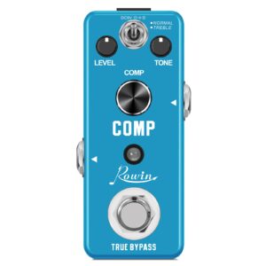 rowin compressor pedal ultimate comp guitar effect pedals true bypass