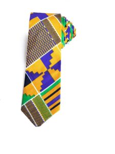 dupsie's kente african print necktie