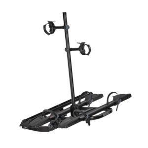 yakima onramp 2 bicycle capacity 2 inch ebike carrier hitch mount bike rack, compatible backswing and straightshot, black