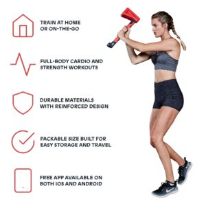 ChopFit Pro Functional Trainer System, Portable at Home Gym Workout Equipment, Strength Training Exercise Workouts for Men & Women | Great for Cardio Training, Core/Abs – Home Fitness