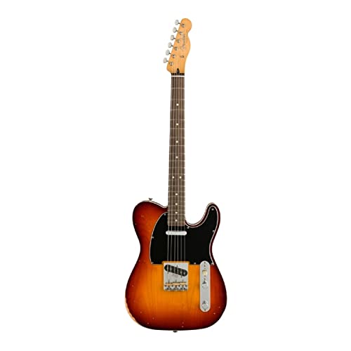 Fender Jason Isbell Custom Telecaster Electric Guitar, 3-Color Chocolate Burst, Rosewood Fingerboard