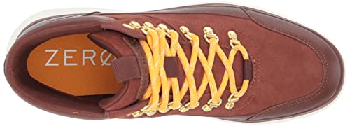 Cole Haan Women's Zerogrand Omni Hiker Boot Hiking, CH Hickory Suede/HIKROY Embossed Crocodile/Ivory Outsole, 9