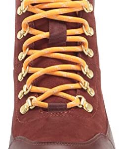 Cole Haan Women's Zerogrand Omni Hiker Boot Hiking, CH Hickory Suede/HIKROY Embossed Crocodile/Ivory Outsole, 9