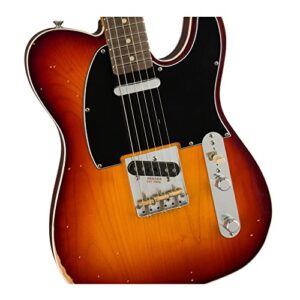 Fender Jason Isbell Custom Telecaster Electric Guitar, 3-Color Chocolate Burst, Rosewood Fingerboard