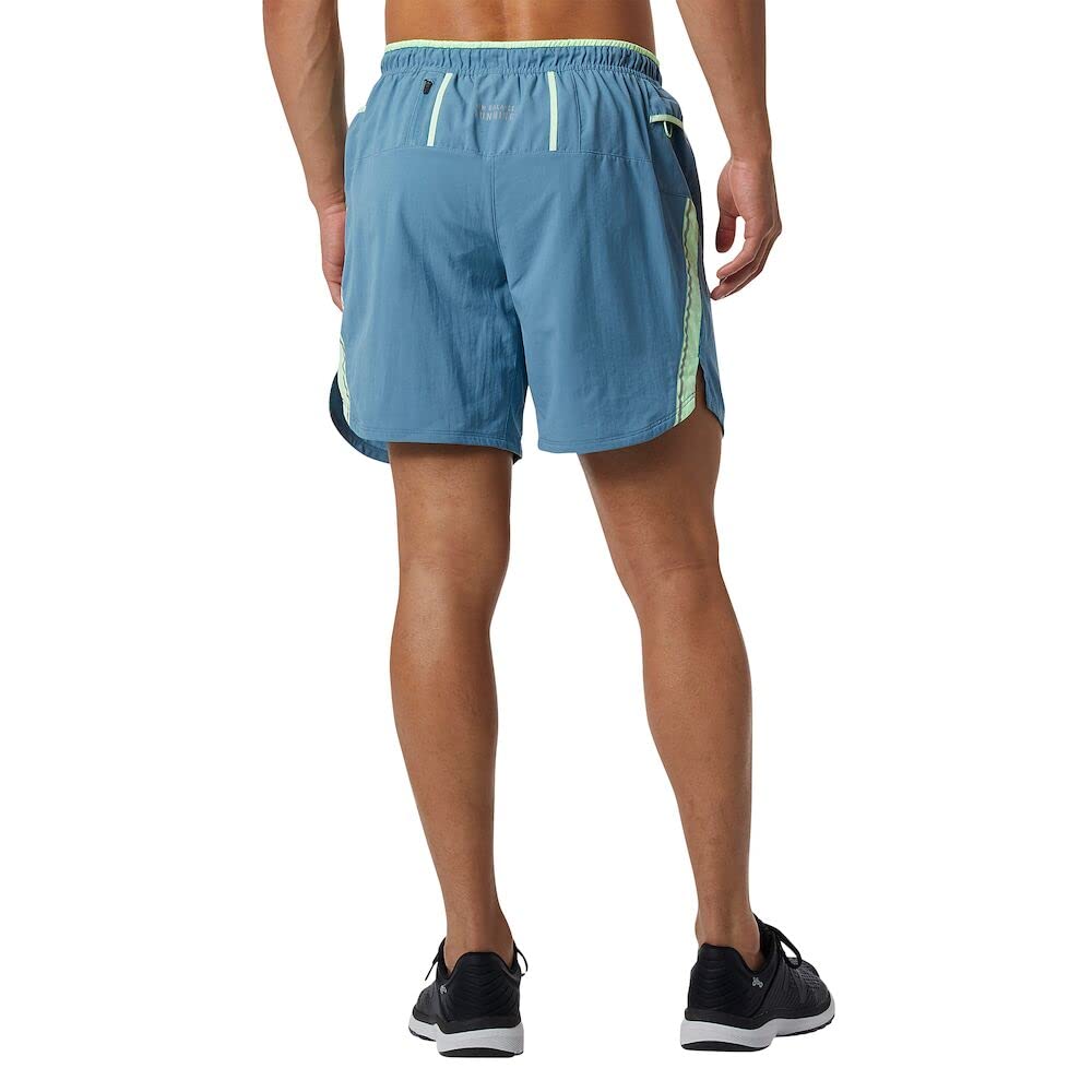 New Balance Men's Impact Run 7 Inch Short, Spring Tide, XX-Large