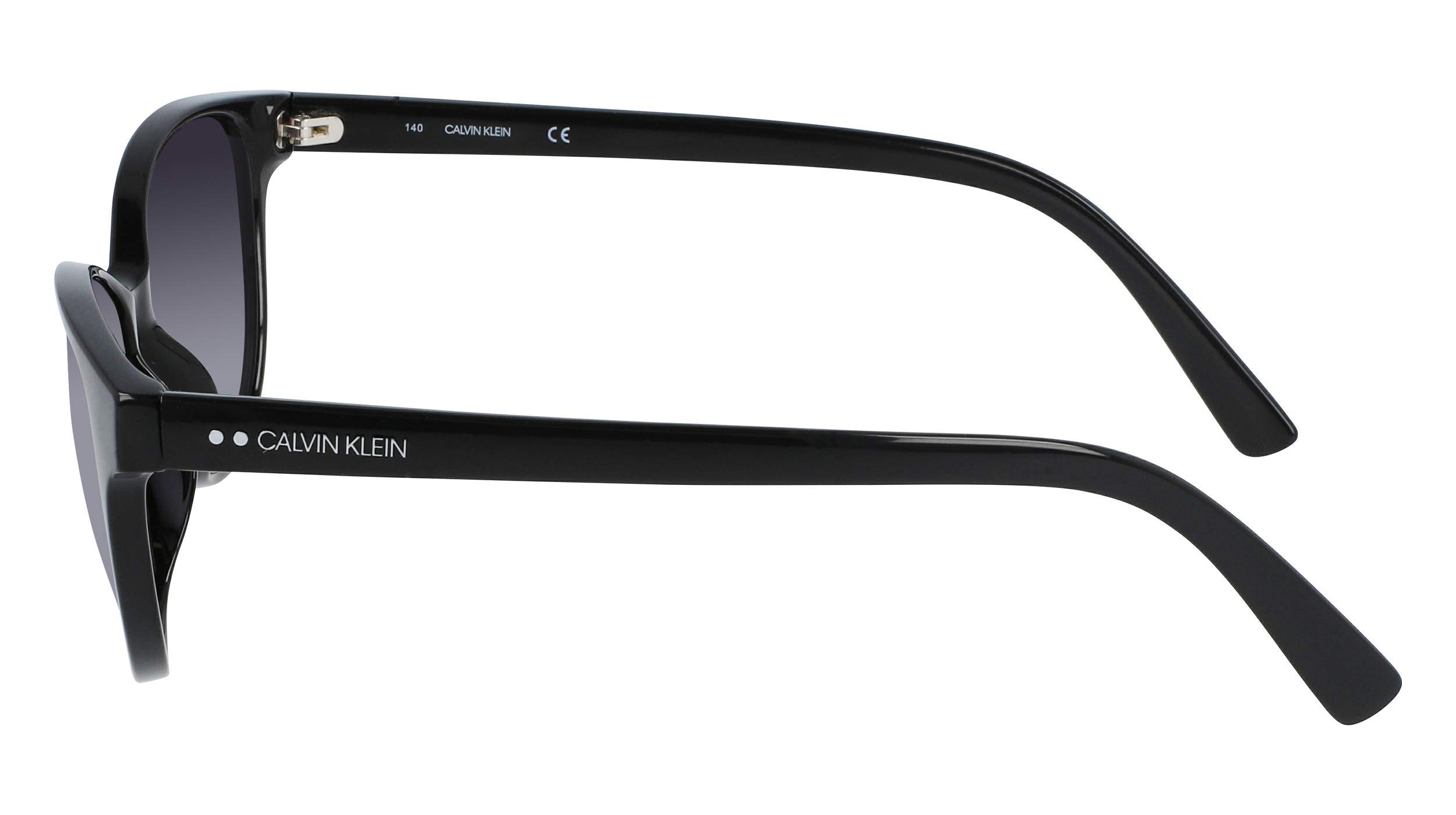 Calvin Klein Women's CK20517S Cat Eye Sunglasses, Black, 56/15/140